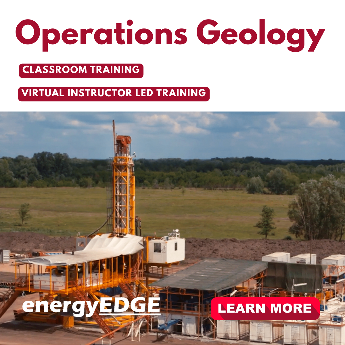 Operations Geology - EnergyEdge | Energy Industry Training Courses