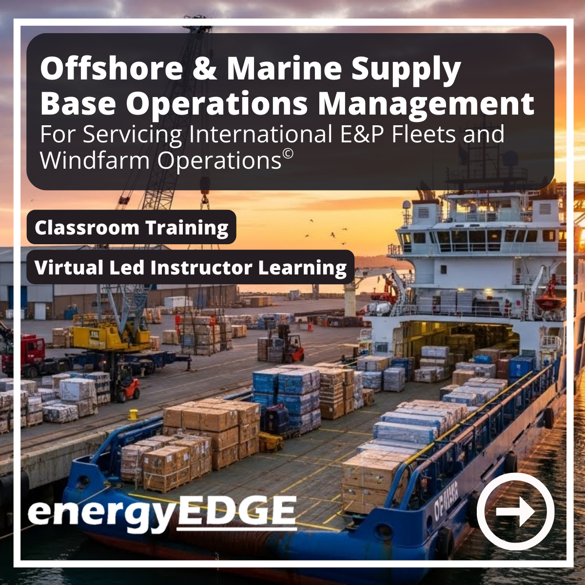 Offshore & Marine Supply Base Operations Management: A Comprehensive ...