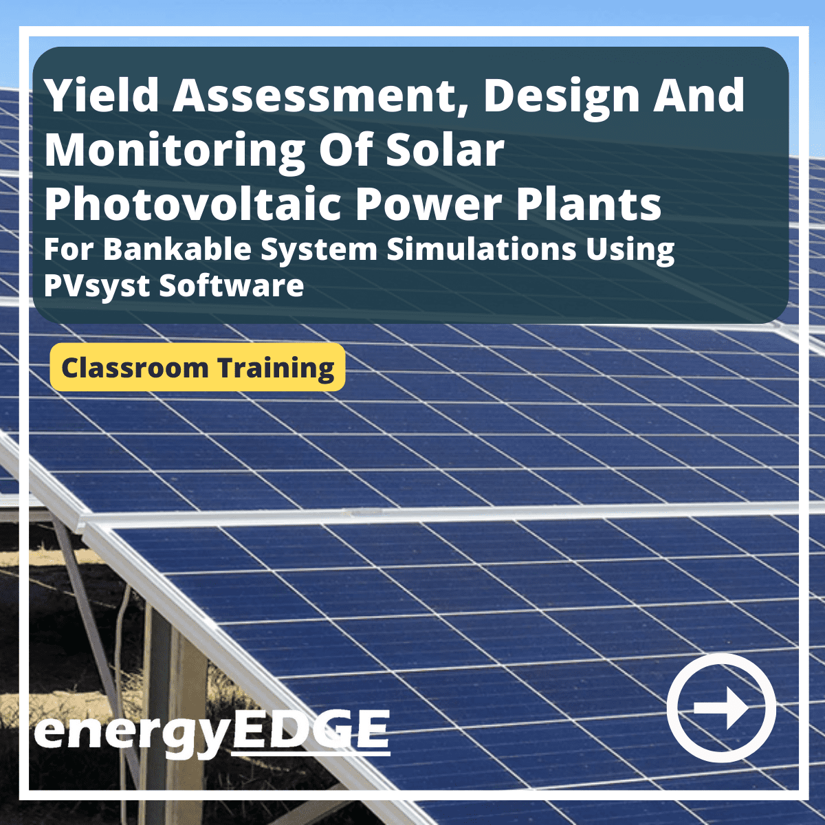 Yield Assessment Design and Monitoring of Solar Photovoltaic Power ...