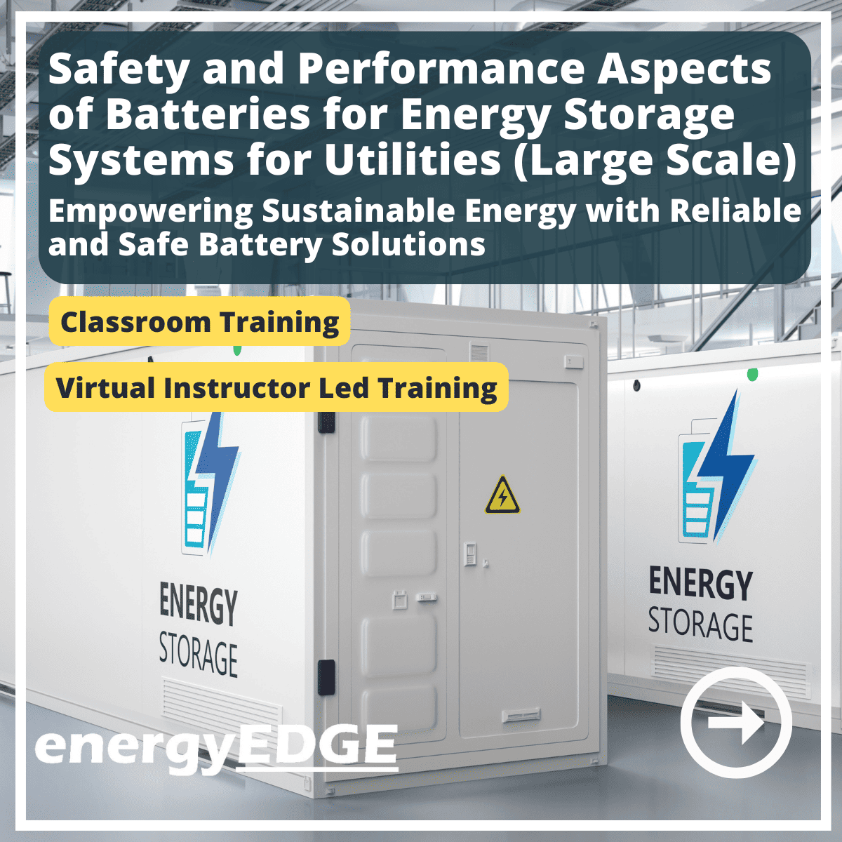 Safety and Performance Aspects of Batteries for Energy Storage Systems ...