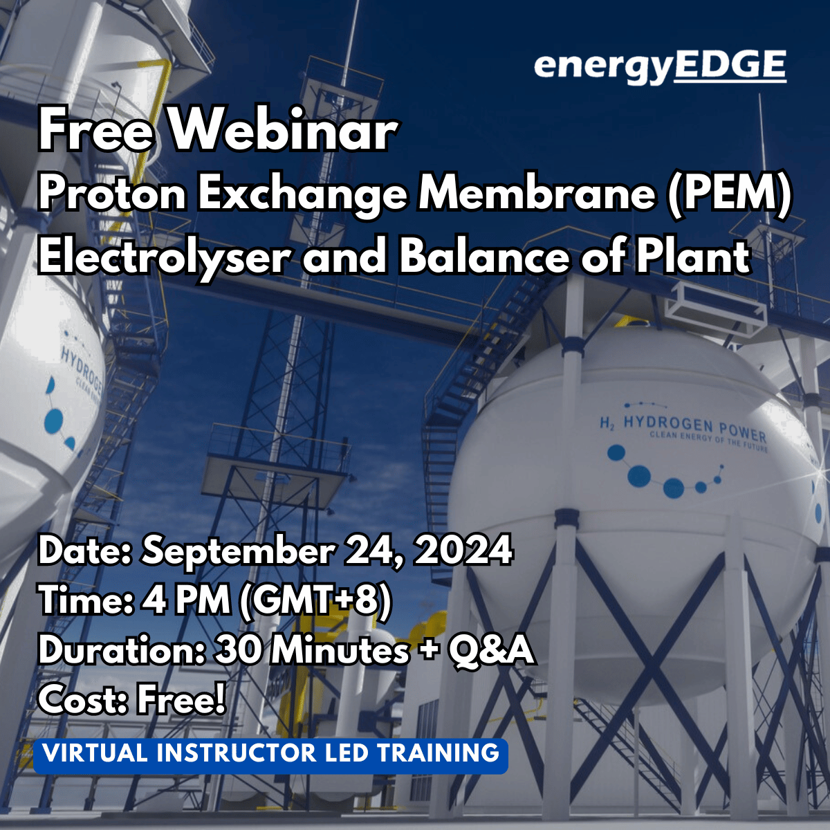 Webinar: Proton Exchange Membrane (PEM) Electrolyser and Balance of ...